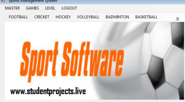Sports Management System - Student Projects Live