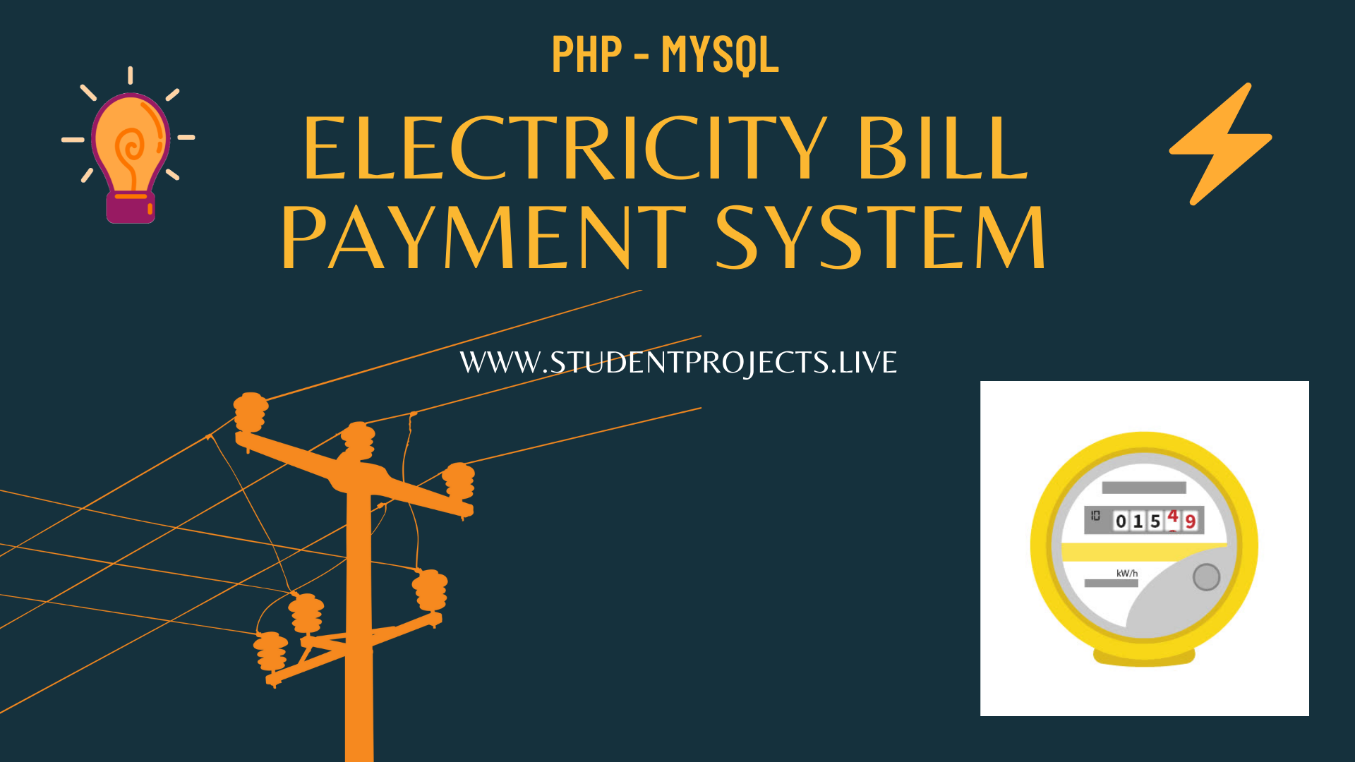 Online Electricity Bill Payment System Student Projects Live Online Electricity Bill Payment System Student Projects Live