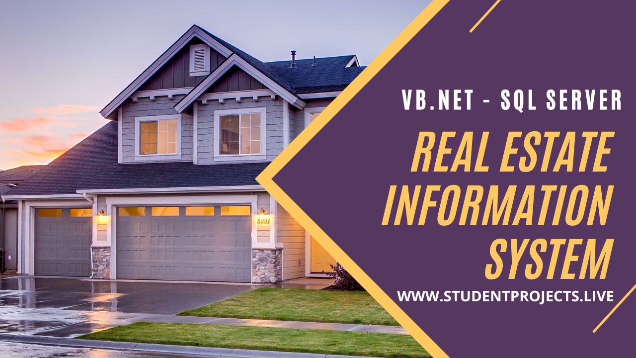 Real Estate Information System - Student Projects Live