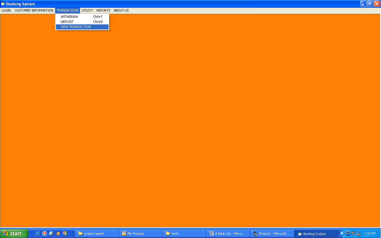 Banking Management System Project in VB6.0 - Student Projects Live