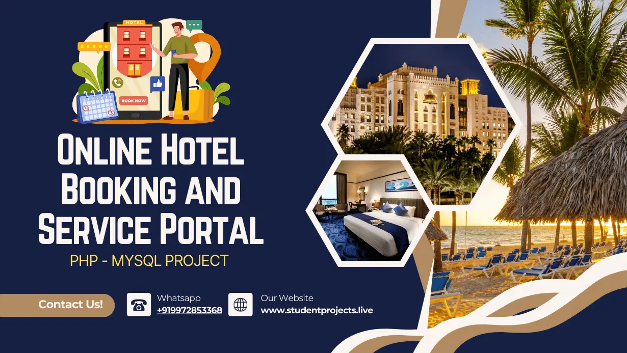 Online Hotel Management System Website - Student Projects Live